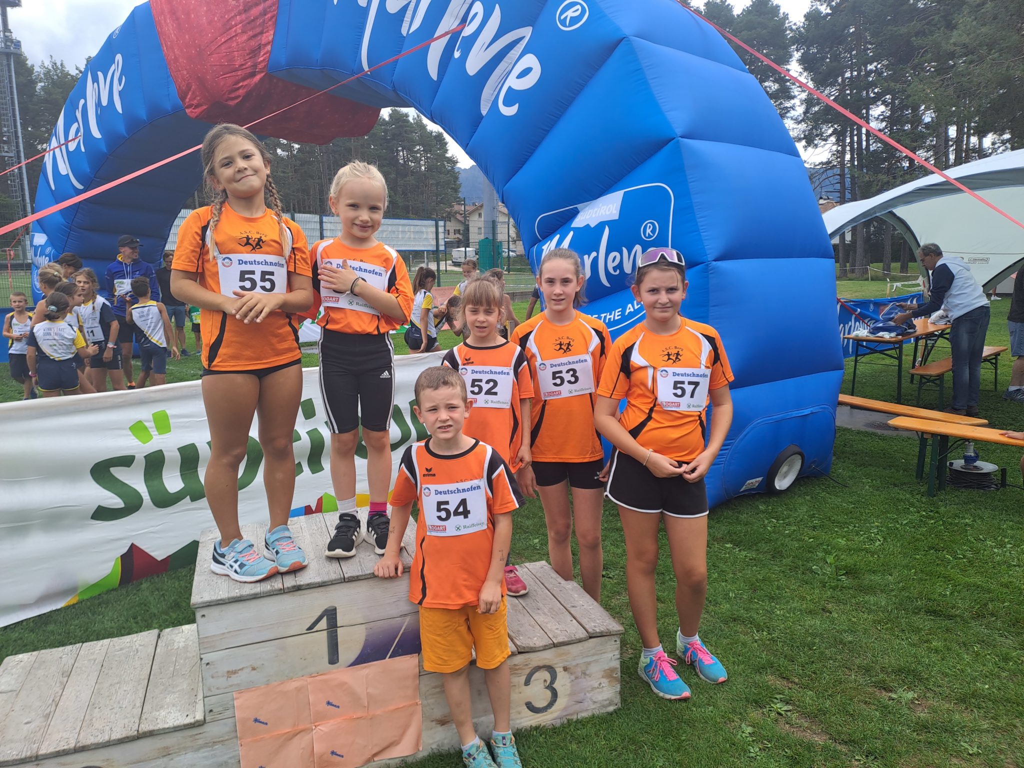 Erfolgreicher Jugendberglauf in Deutschofen | Amateur Sport Club Berg